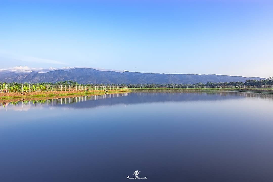 Embung Pelumutan, Asyik Buat Mancing Dan Nongkrong Sore Hari