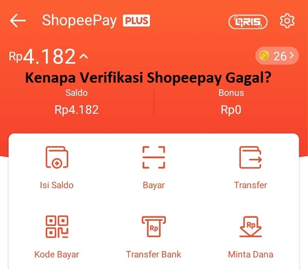 7 Sebab Upgrade Shopeepay Plus Gagal Dan Cara Mengatasinya
