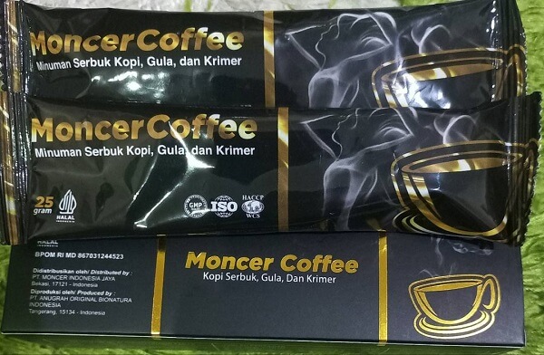 Harga Moncer Coffee di Indomaret, Alfamart dan Apotik